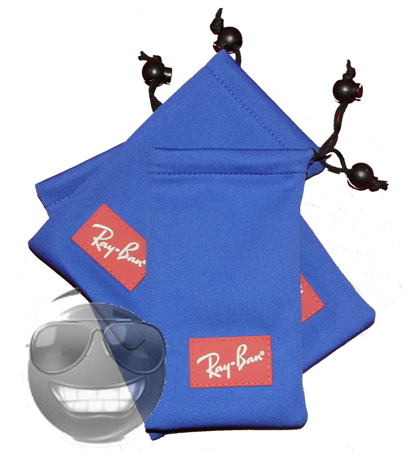 NEW RAY-BAN EYEGLASSES SUNGLASSES OPTICAL POUCH BLUE CASE ONLY | eBay
