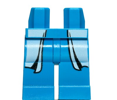 NEW LEGO - Figure Legs - Town - Hospital Lab Coattails Azure Dark Pants ...