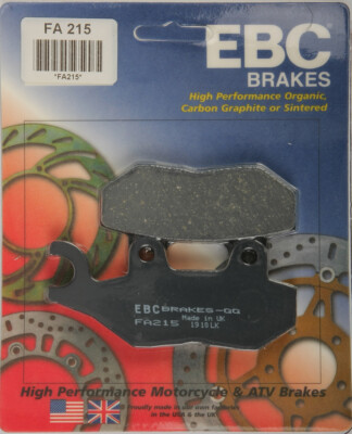 EBC BRAKE PADS PART# FA215 NEW | eBay
