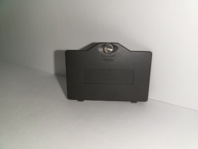 NEW BLACK Gameboy Advance SP Battery Cover Door Lid + Screw #15E | eBay