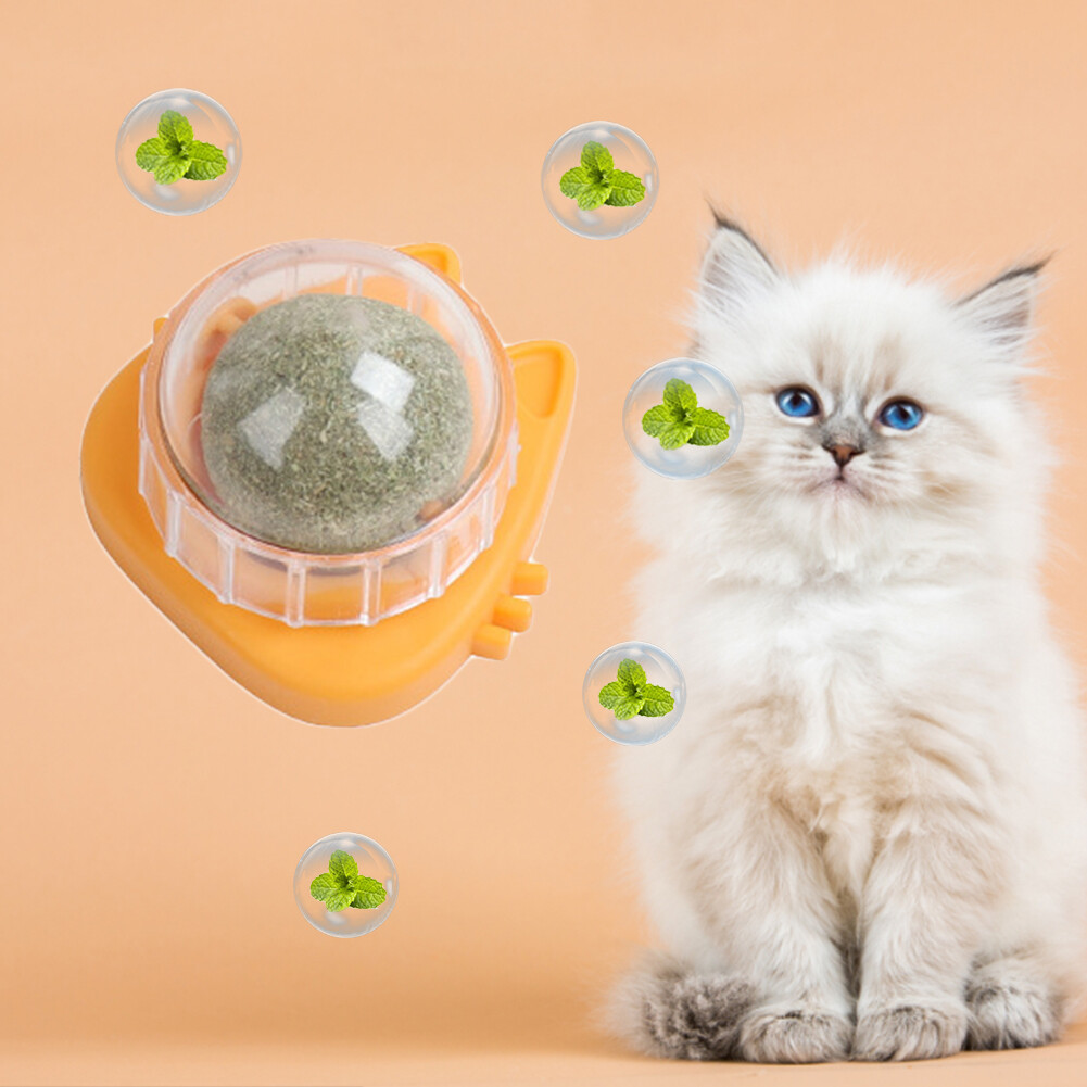 Catnip Toys Healthy Natural Cat Food Edible Catnip Ball Catmint Snacks ...