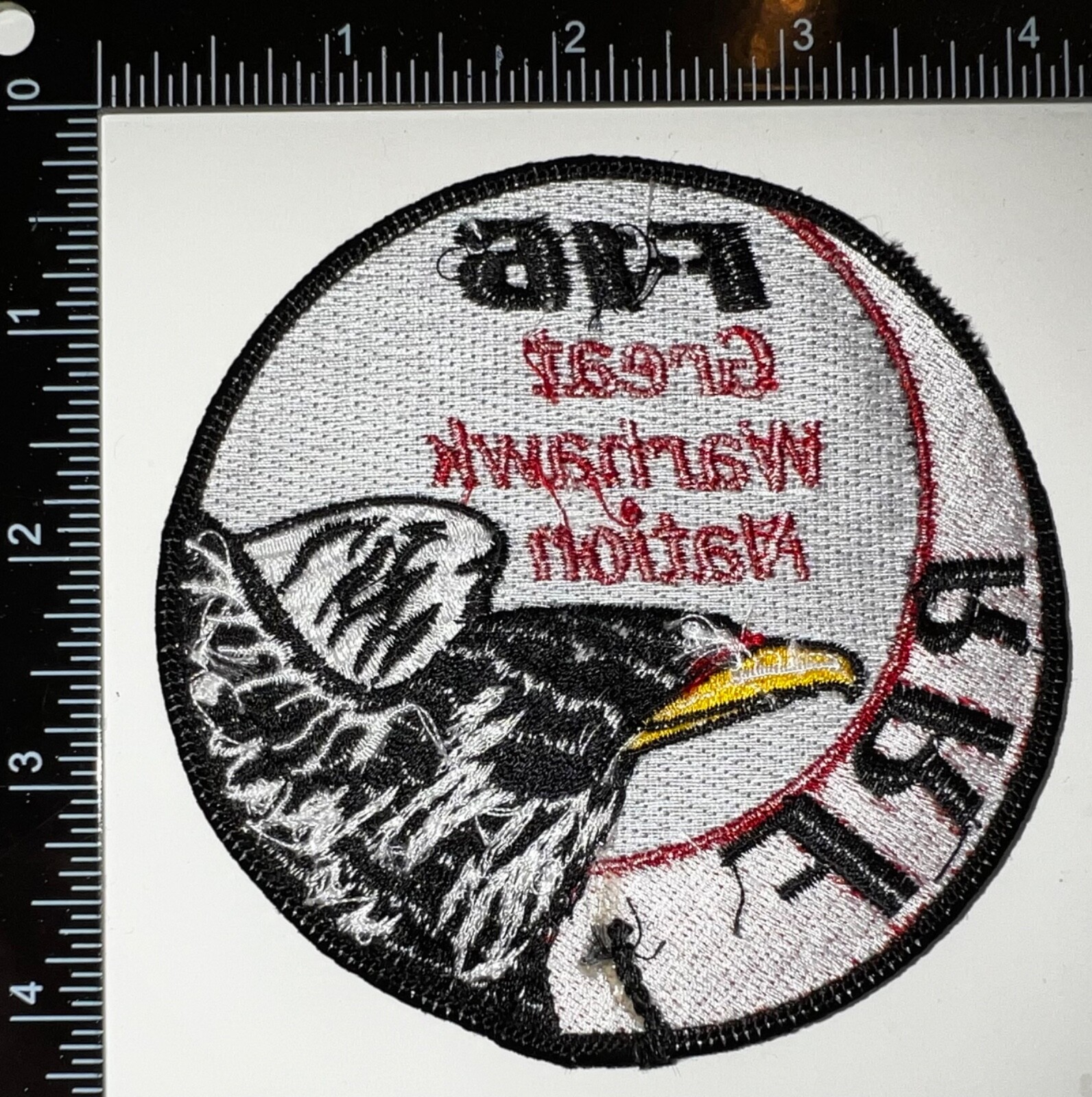 USAF 480th Fighter Squadron RRF F-16 Great Warhawk Nation Patch | eBay