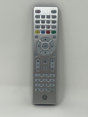 GE 7252 General Electric 4-Device Universal Remote Control Tested Works ...