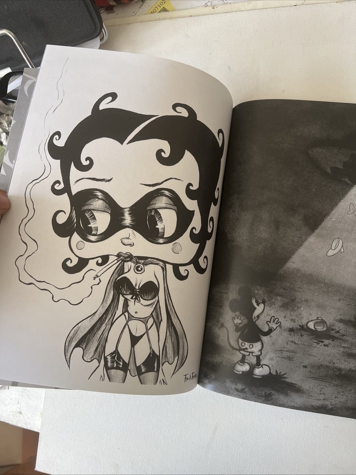 Cartoon Madness #1 2025 Signed By Frank Forte Design Art book Horror ...