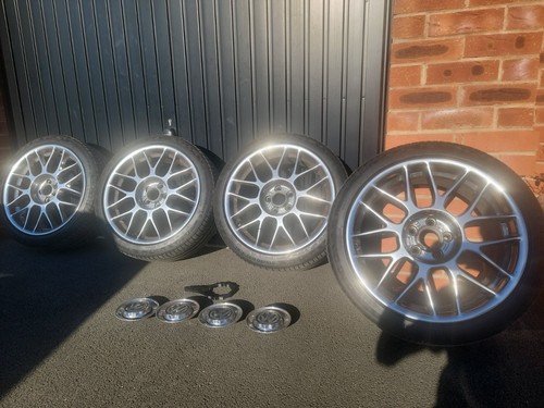 VW GOLF MK4 25TH ANNIVERSARY BBS RC336 ALLOY WHEELS SET OF 4, 5x100 ...