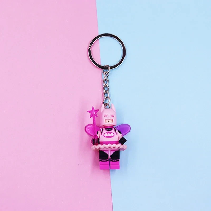 2024 Pink Fairy Batman lego Keychain CUTE-New | eBay