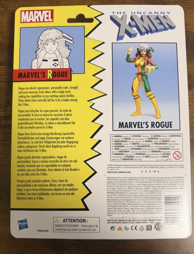 Hasbro Marvel Legends Uncanny X-Men Rogue Action Figure Sealed On Card ...