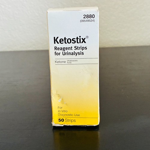 Ketostix Reagent Strips for Urinalysis 50 Strips Ketone 3/2026 | eBay