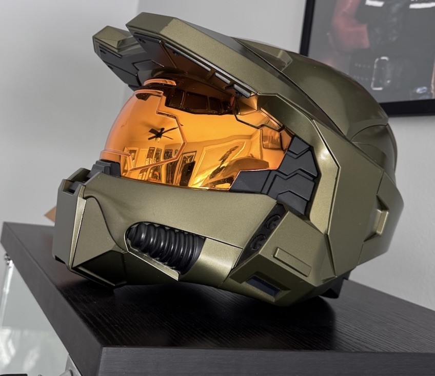 Halo 3 Legendary Edition Helmet Master Chief w Mountain Dew Game Fuel ...