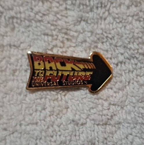 1993 Back to the Future Universal Studios Arrow Metal Pin PSD | eBay