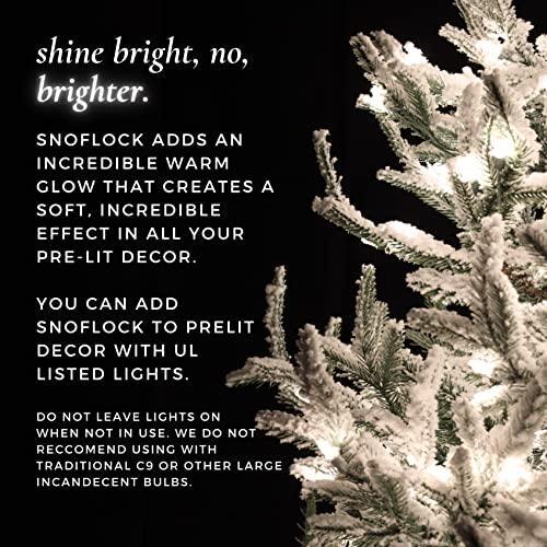 SnoFlock The Original Premium Self-Adhesive Snow Flock Powder with ...