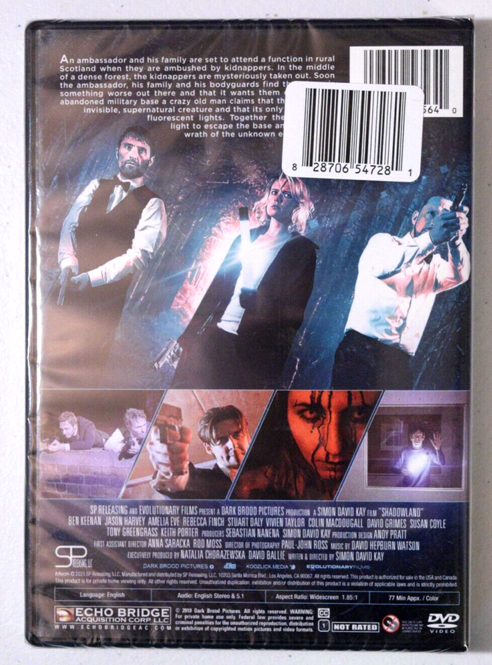 Shadowland (DVD) Amelia Eve - Fem Fatale Survival Horror - NEW - SHIPS ...