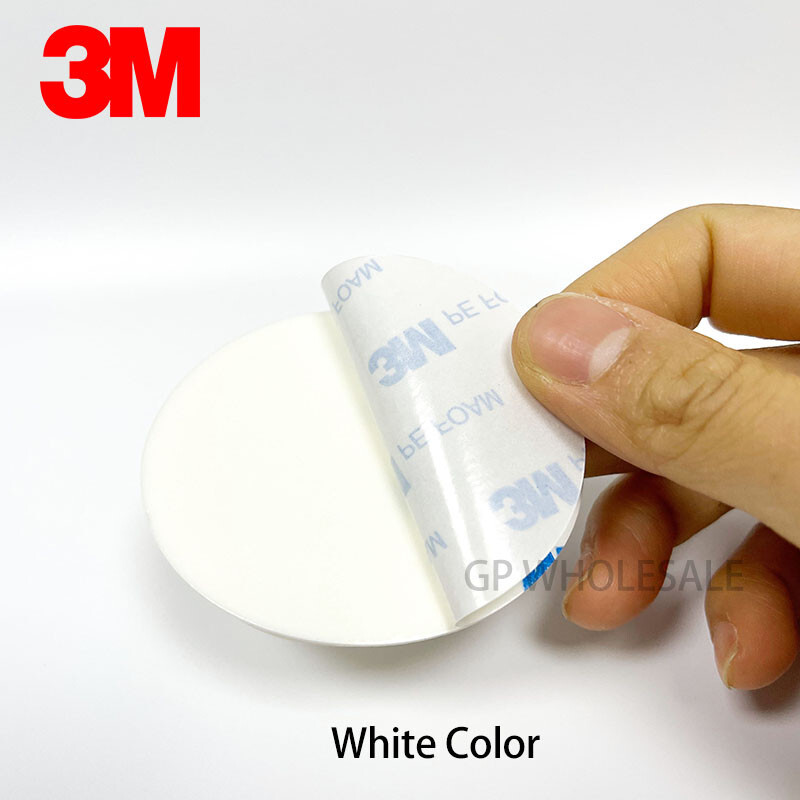 5pcs 3M 1600T White Double Sided Adhesive PE Foam Tape 1.1mm x 60mm ...