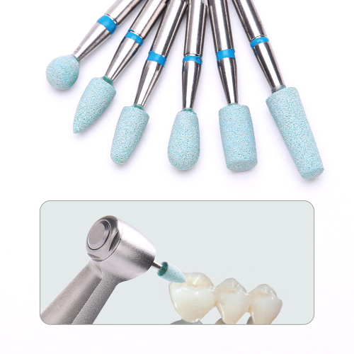 Dental Lab Ceramic Diamond Grinder Zirconia Porcelain Polishing Bur RA ...
