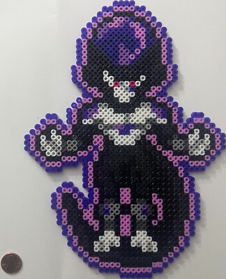 Black Frieza Bead Sprite Perler Artkal Pixel Art Dragon Ball Freeza ...