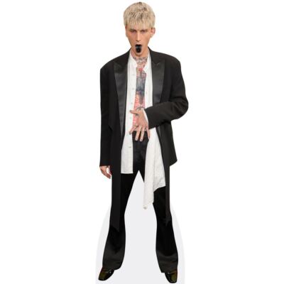 Machine Gun Kelly (Black Outfit) Mini Size Cutout | eBay