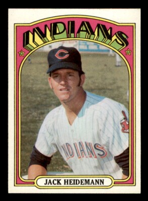 1972 Topps Baseball #374 Jack Heidemann NM/MT *d10 | eBay