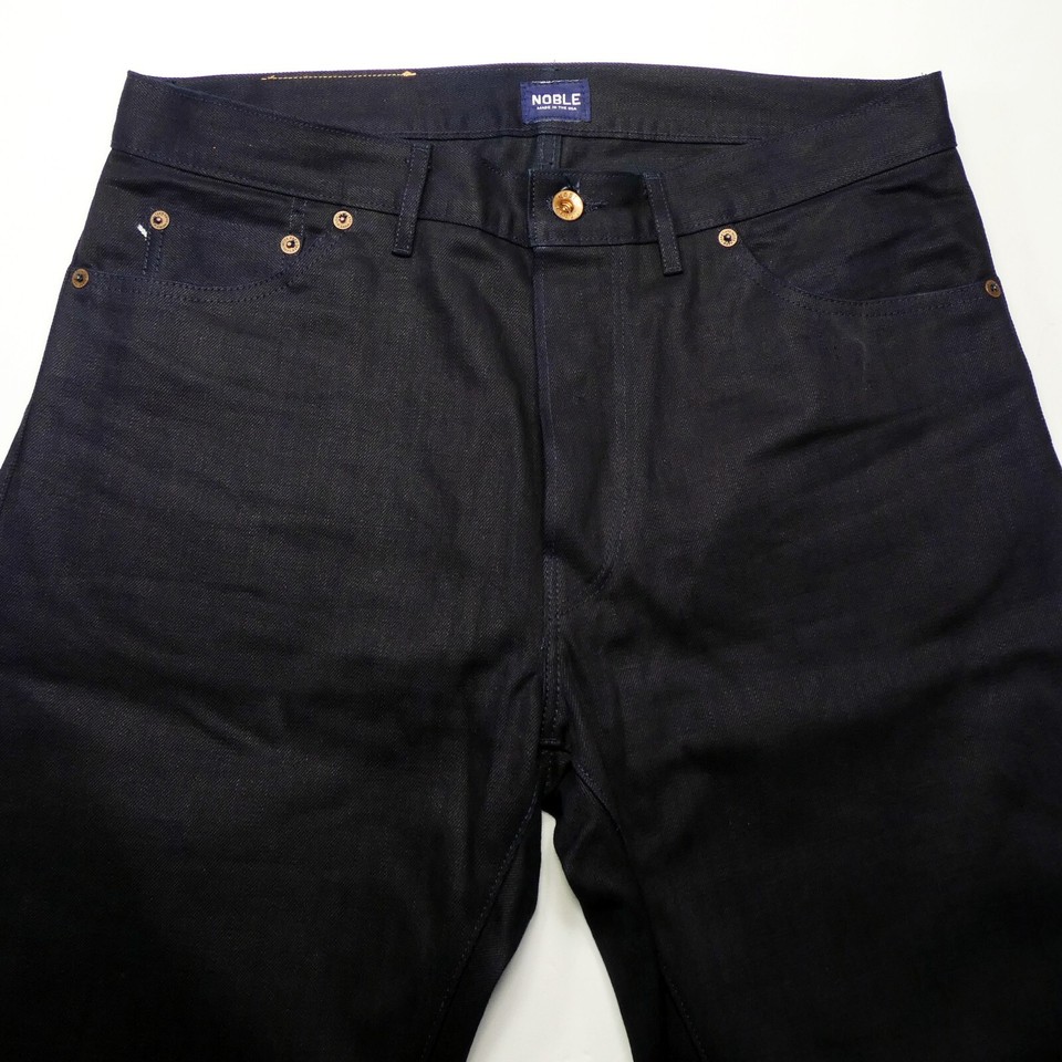 NOBLE Truman Hand Made USA Cone Mills Selvedge Denim Deep Navy Truman ...