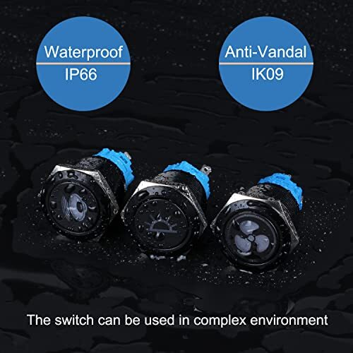 1pc 19mm Emergency Flashers Latching Push Button Switch 3/4" Mounting ...