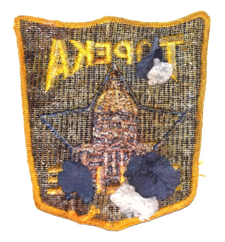 TOPEKA – POLICE -KANSAS Sheriff Police Patch CAPITAL CITY VINTAGE OLD ...