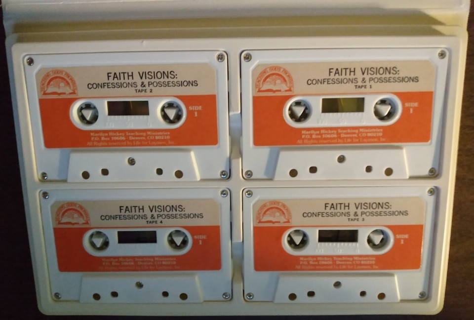 Marilyn Hickey: Faith Visions: Confessions & Possessions, Cassette Box ...