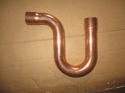 1) W61002 MUELLER 1-3/8" OD HVAC Copper Suction Line P-Trap CxC Size 1 ...