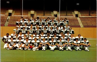 Portland OR State University 1980 Football Team Vikings Mouse Davis ...