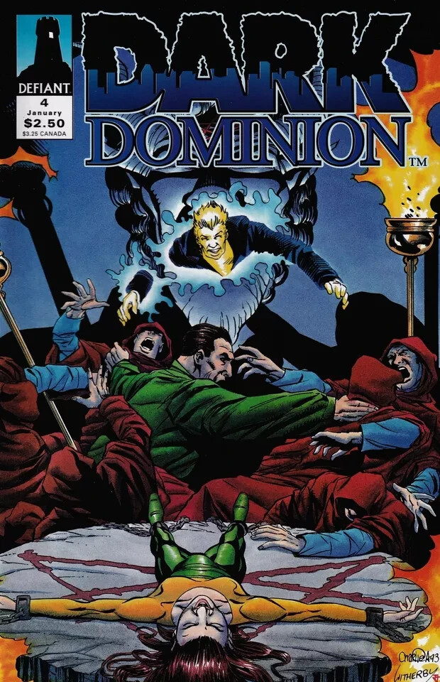 DARK DOMINION - Jan., 1994 - Defiant Comics #4 - Near Mint - Bagged ...
