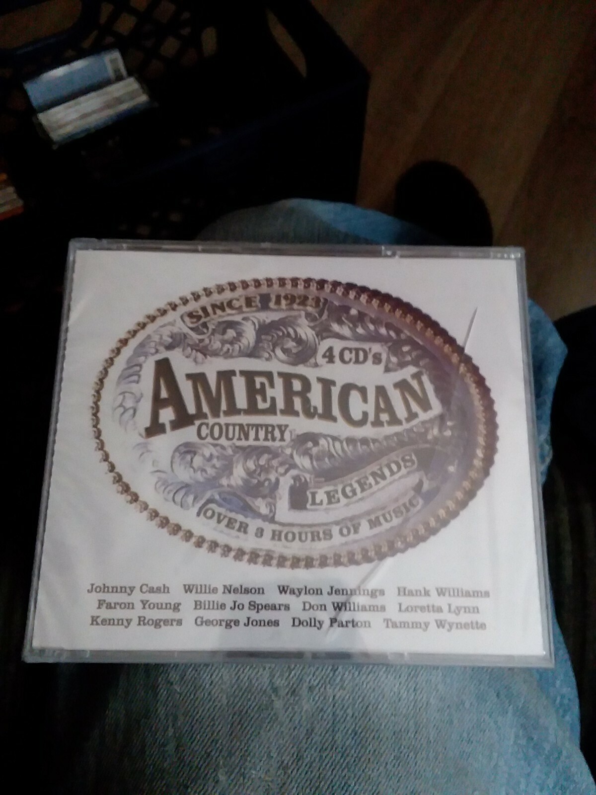 American Country Legends CD Set 2005 Original Artists 4 Cd's 3 Hours ...