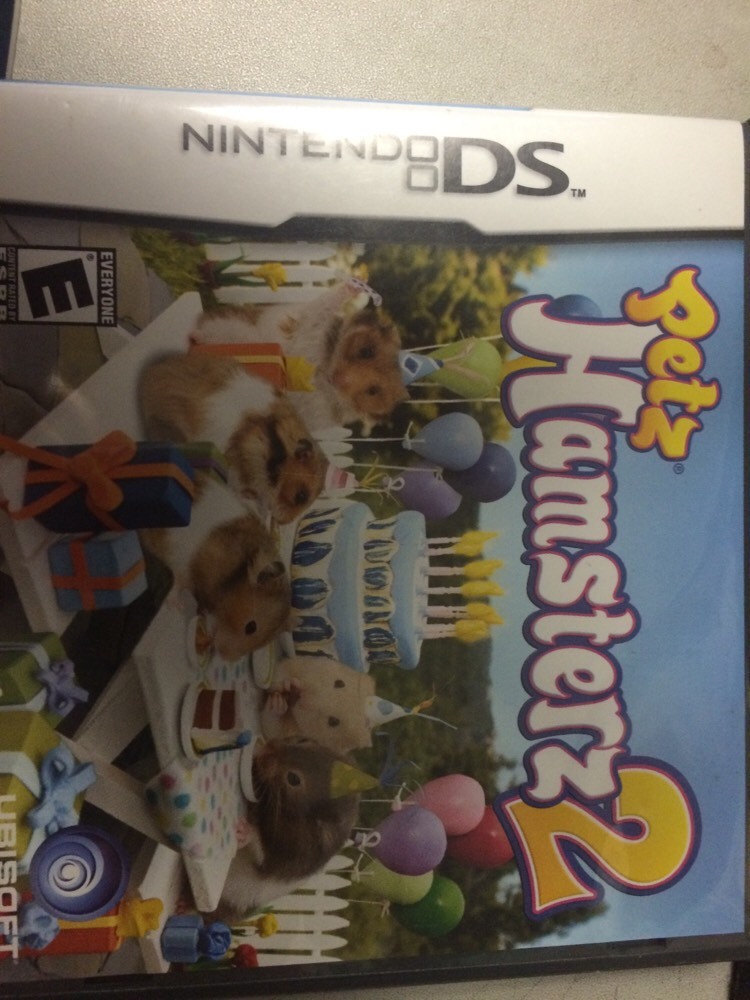 Petz Hamsterz 2 Nintendo Ds Rated E For Everyone By UbiSoft 8888163909 ...