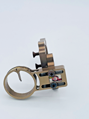 Vital Bow Gear Slide Sight Right Hand One-Pin Bronze for Archery ...
