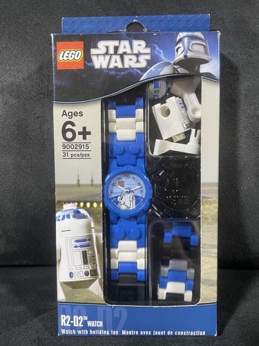 m9 Star Wars LEGO R2-D2 Watch 31pcs Kids Toy, Blue/White/Black, New ...