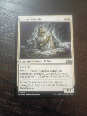 Cursed Courtier Wilds of Eldraine Regular | eBay