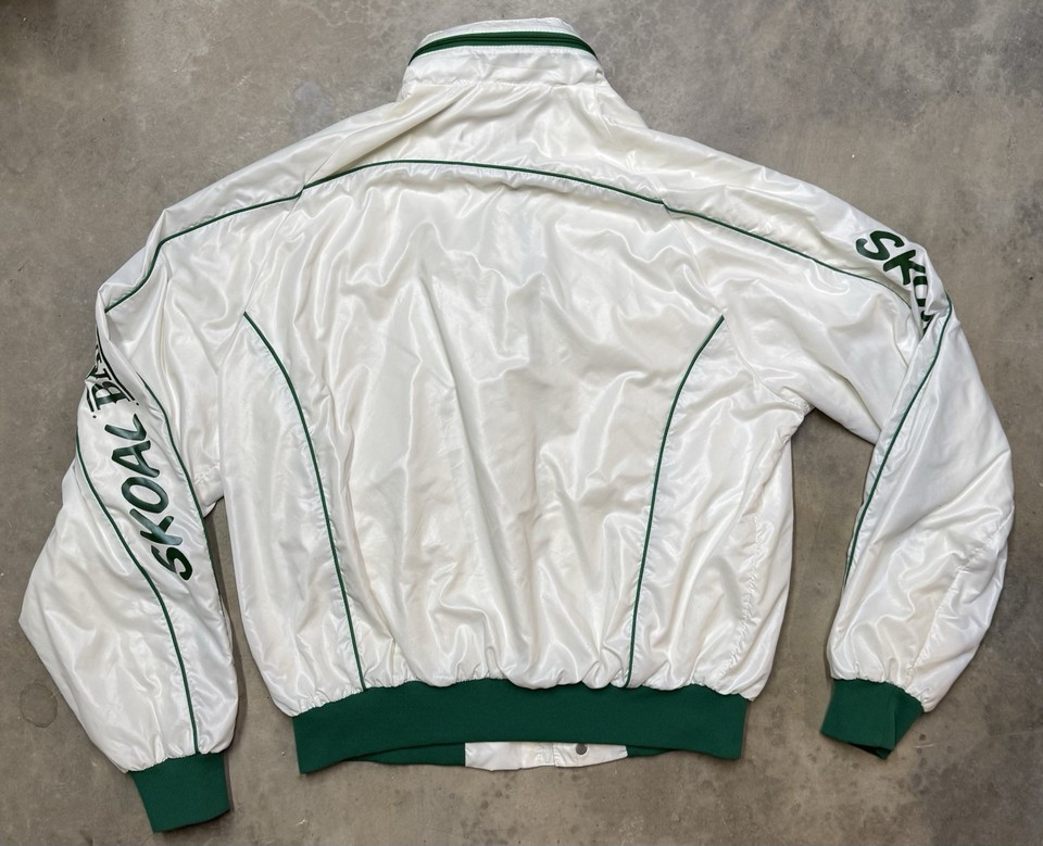 Vintage 1980s Skoal Bandit Racing Jacket – White / Green – Swingster ...