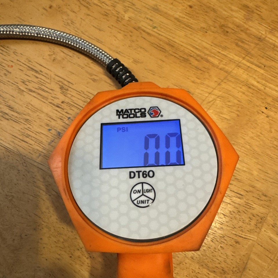 Matco Tools Dt60 Digital Tire Inflator (Orange) | eBay