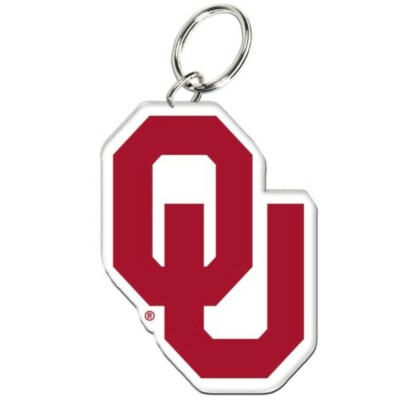 OKLAHOMA SOONERS PREMIUM ACRYLIC KEY RING WINCRAFT NEW 👀 | eBay