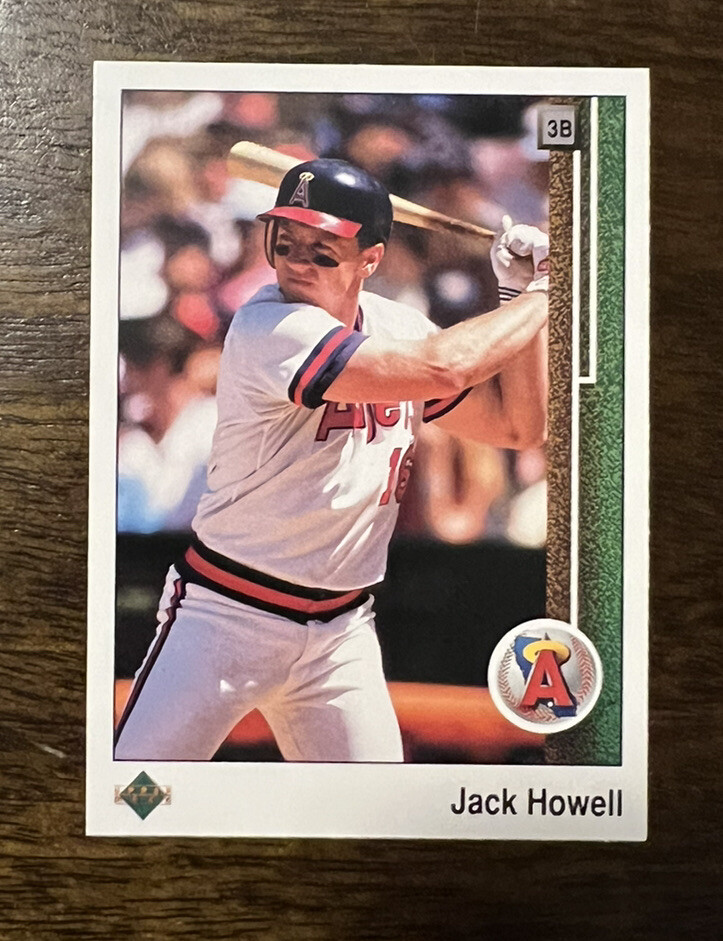 1989 Upper Deck Jack Howell Baseball Cards #138 | eBay