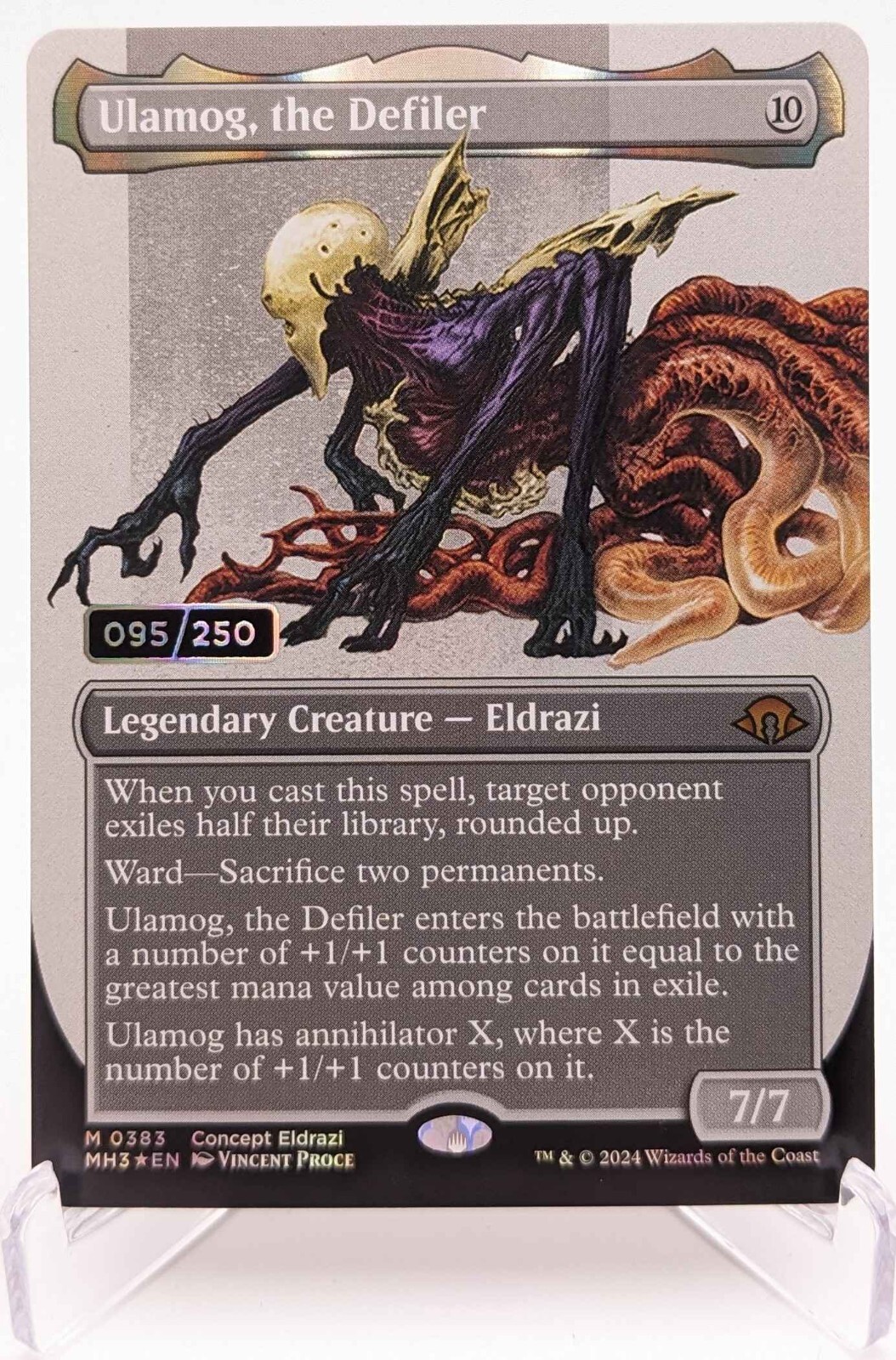 MTG - Ulamog, the Defiler - Serialized Foil 095/250 NM | eBay