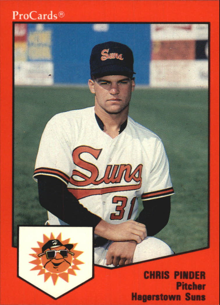 1989 Hagerstown Suns ProCards #268 Chris Pinder | eBay