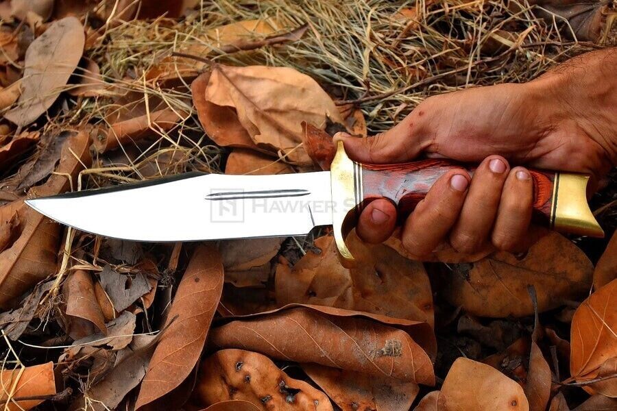 SHARD®™ Custom HAND FORGED D2 Steel Survival Bowie Hunting Knife W ...