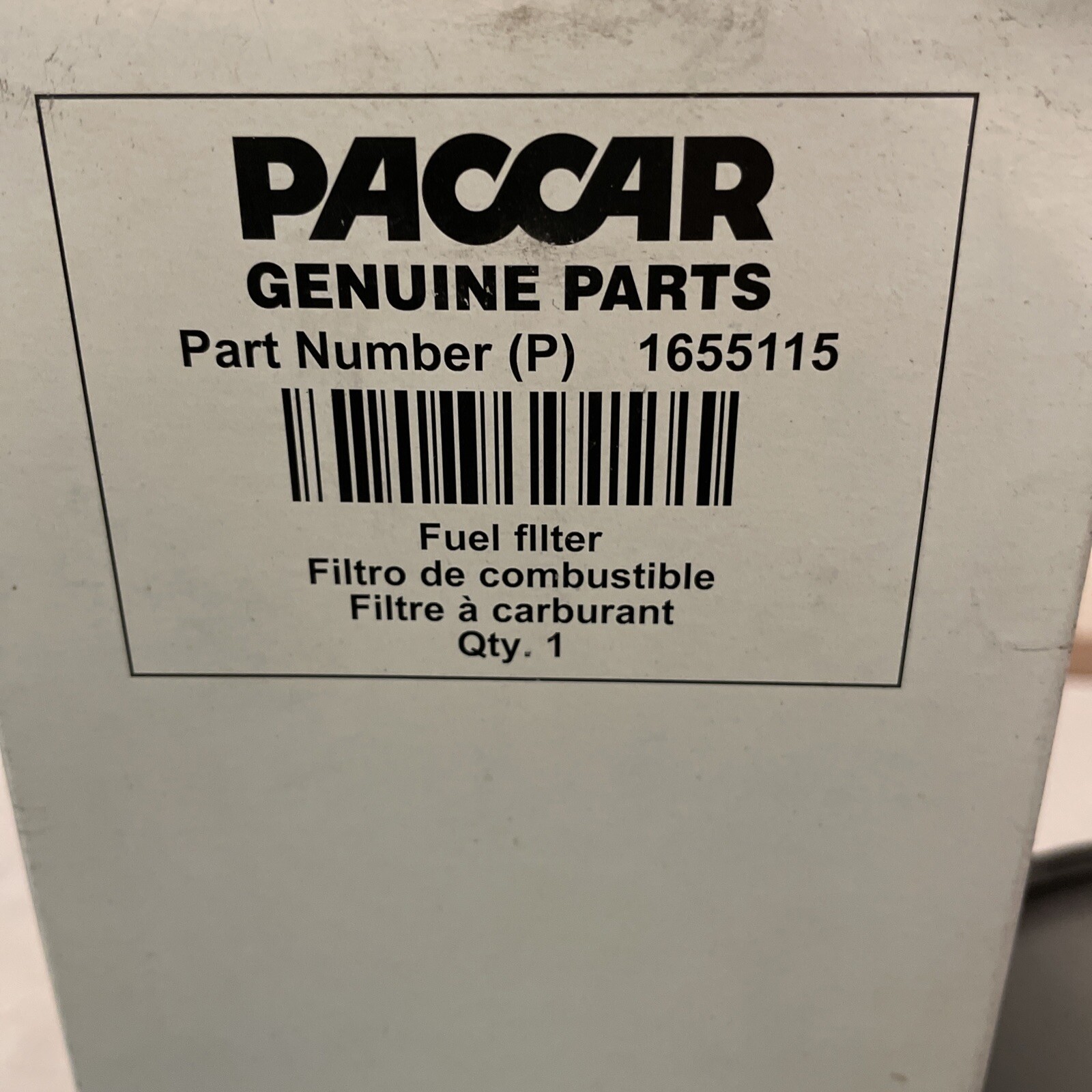 1655115 PACCAR Spin on Deisel Fuel Filter for sale online | eBay