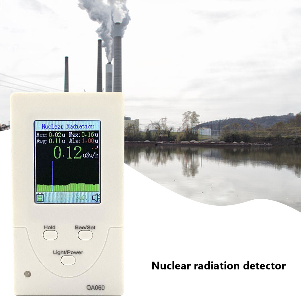 Geiger Counter Radioactive Ray Tester Portable Beta Gamma Dosimeter ...