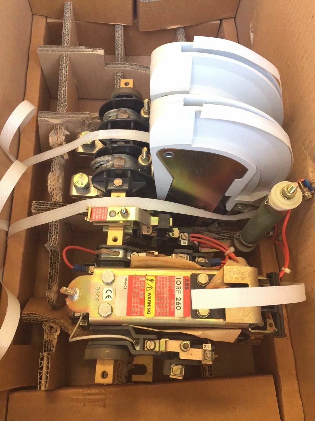 ABB IORE Bar Contactor 260-20 Magnetic 2P 260A 240V DC FPL7819215R2119 ...