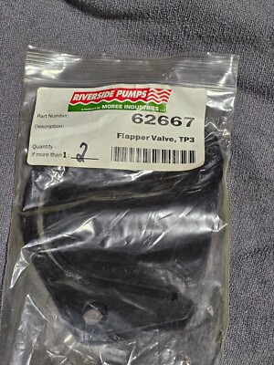 OE RIVERSIDE PUMPS 62667 Flapper Valve TP3 2 in Package | eBay