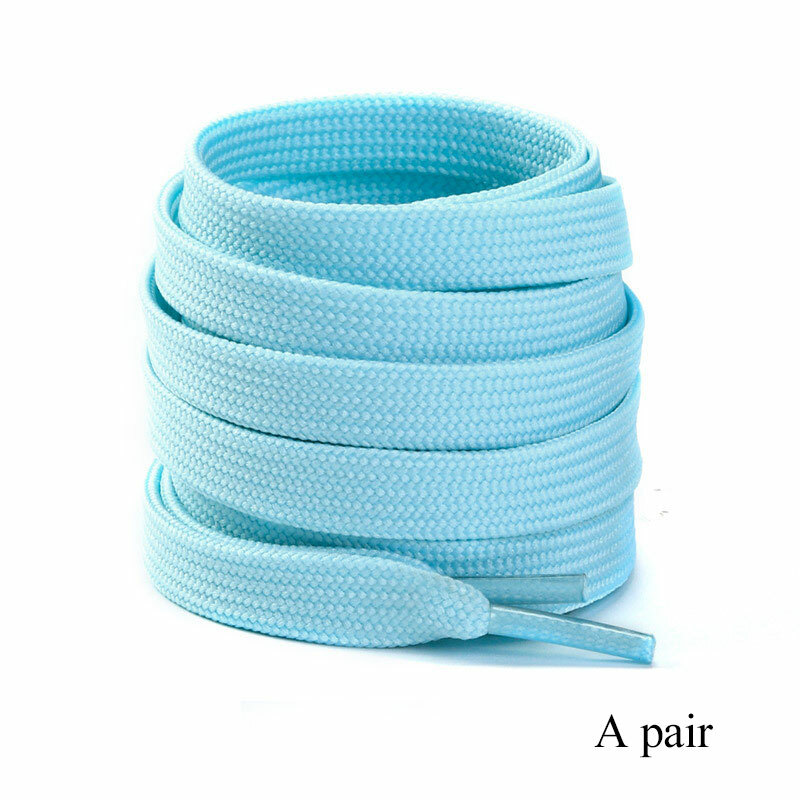 1Pair Flat Shoelaces Casual Shoe Laces Ropes Bootlaces Sneakers ...