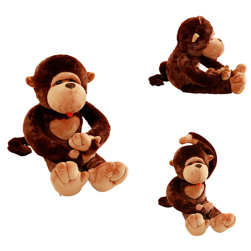 Brown Giant Orangutan Plush Toy Excellent Elasticity And Not Easy To ...