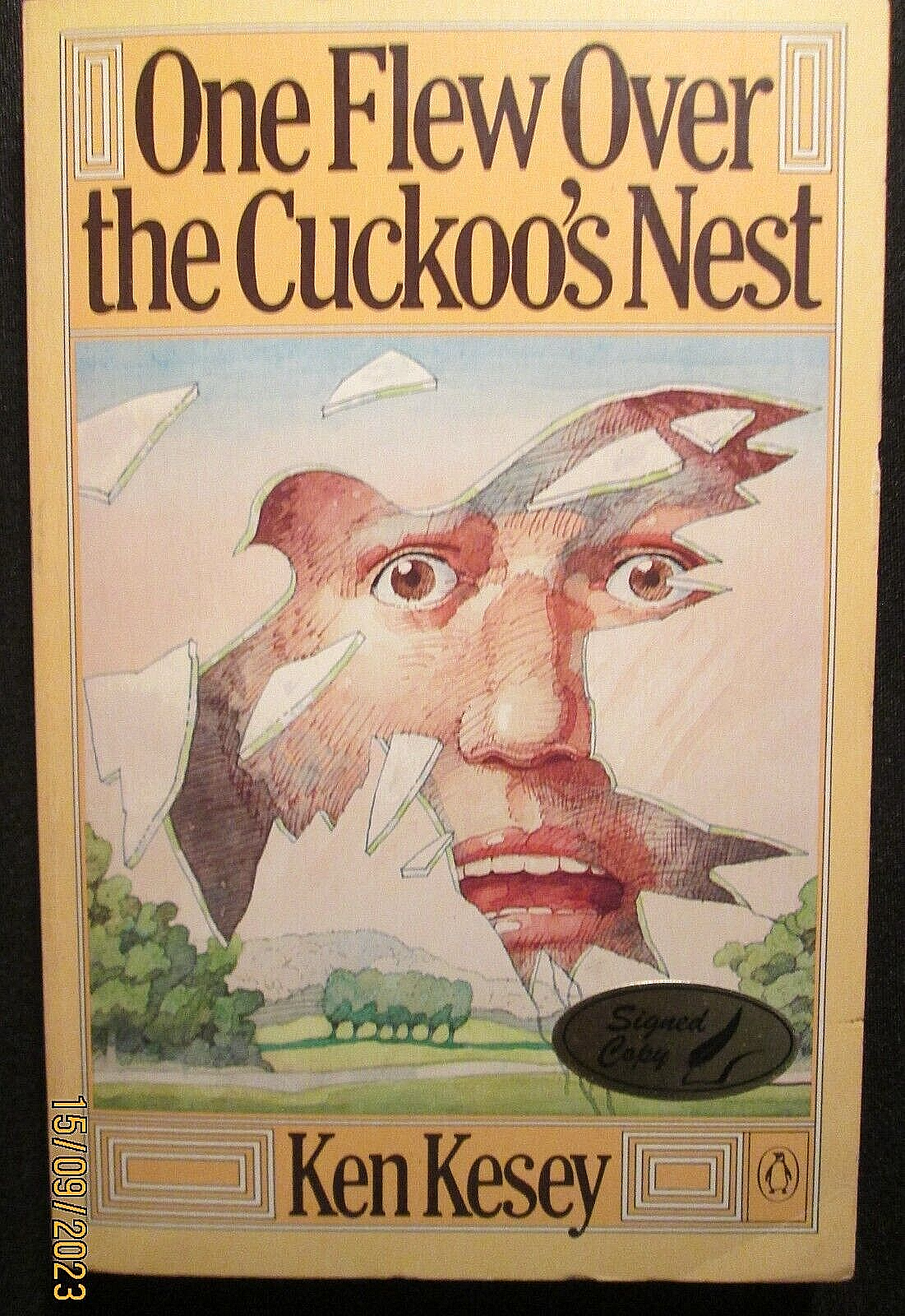 KEN KESEY: (ONE FLEW OVER THE CUCKOOS NEST) HAND SIGN AUTOGRAPH BOOK ...