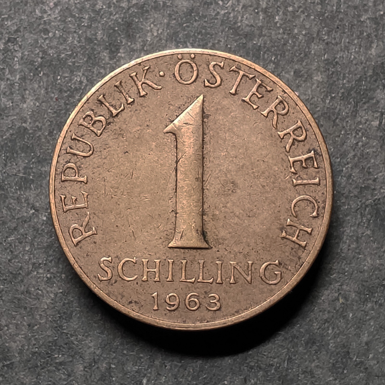 Austria - 1963 - 1 Schilling Coin | eBay