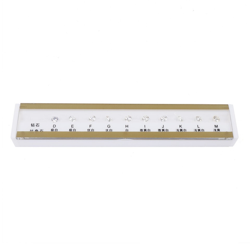 GIA Master Set Diamond Color Grading Color Tester D-M Colorimetric 10 ...