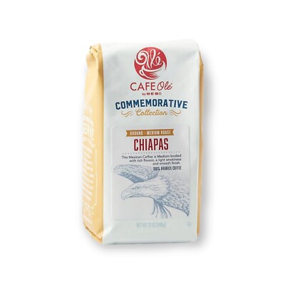 Chiapas Commemorative Cafe Ole ground medium roast coffee 12oz bag | eBay
